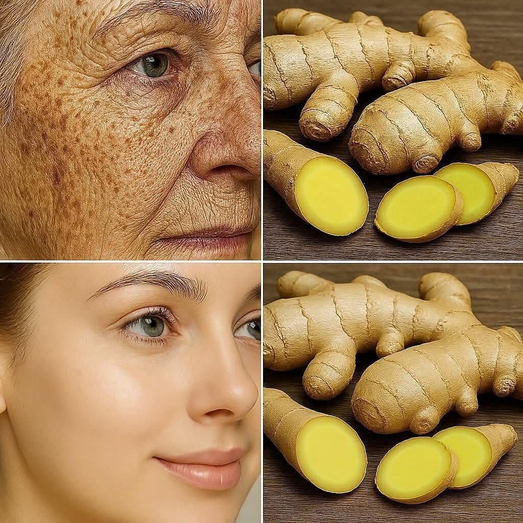 Ginger is 100 times more powerful than Botox in removing deep wrinkles ...